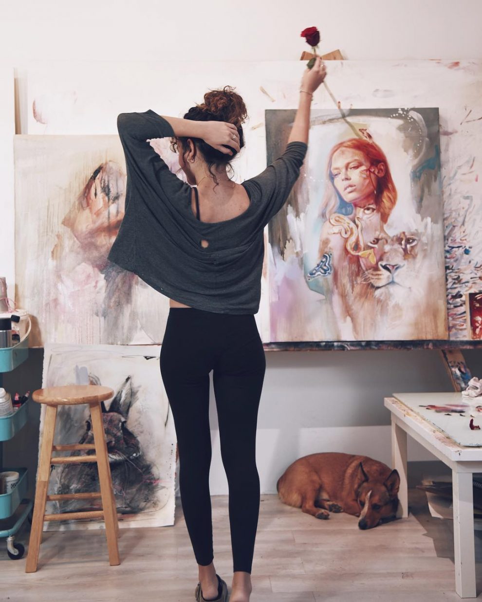 18-Year-Old Painter Stuns The Art World With Her Vibrant Paintings ...