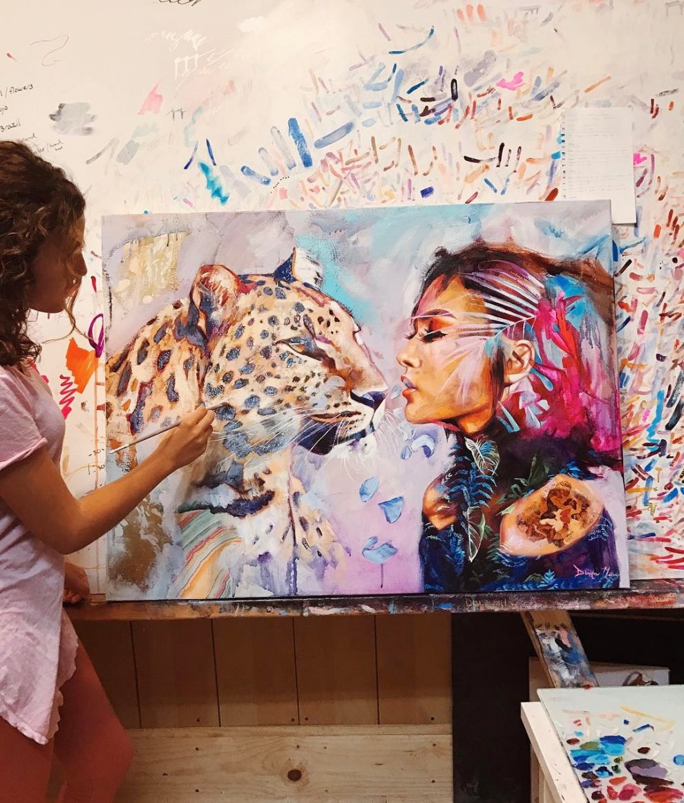 18-Year-Old Painter Stuns The Art World With Her Vibrant Paintings ...