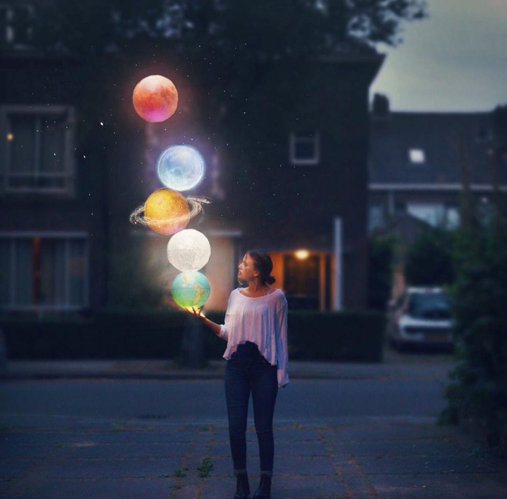 Surreal Self-Portrait Photo Manipulations By Annegien Schilling ...