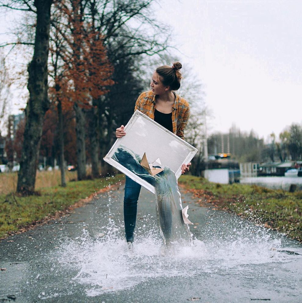 Surreal Self-Portrait Photo Manipulations By Annegien Schilling ...