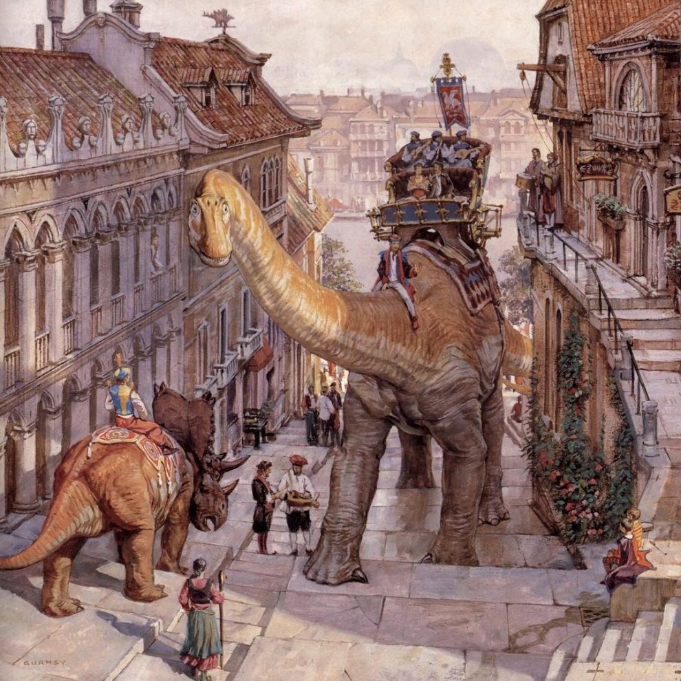 “Dinotopia”: The Fantastical Art Of James Gurney » Design You Trust ...