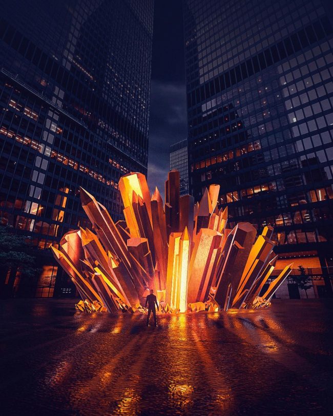 Amazing Cyberpunk And Post-Apocalyptic Urban Landscapes By Justin Leduc ...