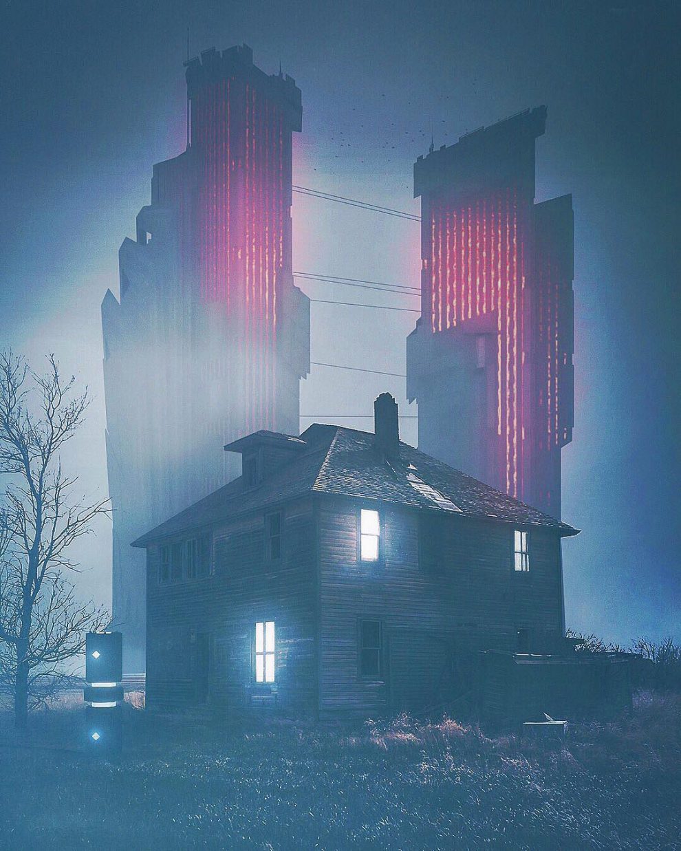 Amazing Cyberpunk And Post-Apocalyptic Urban Landscapes By Justin Leduc ...