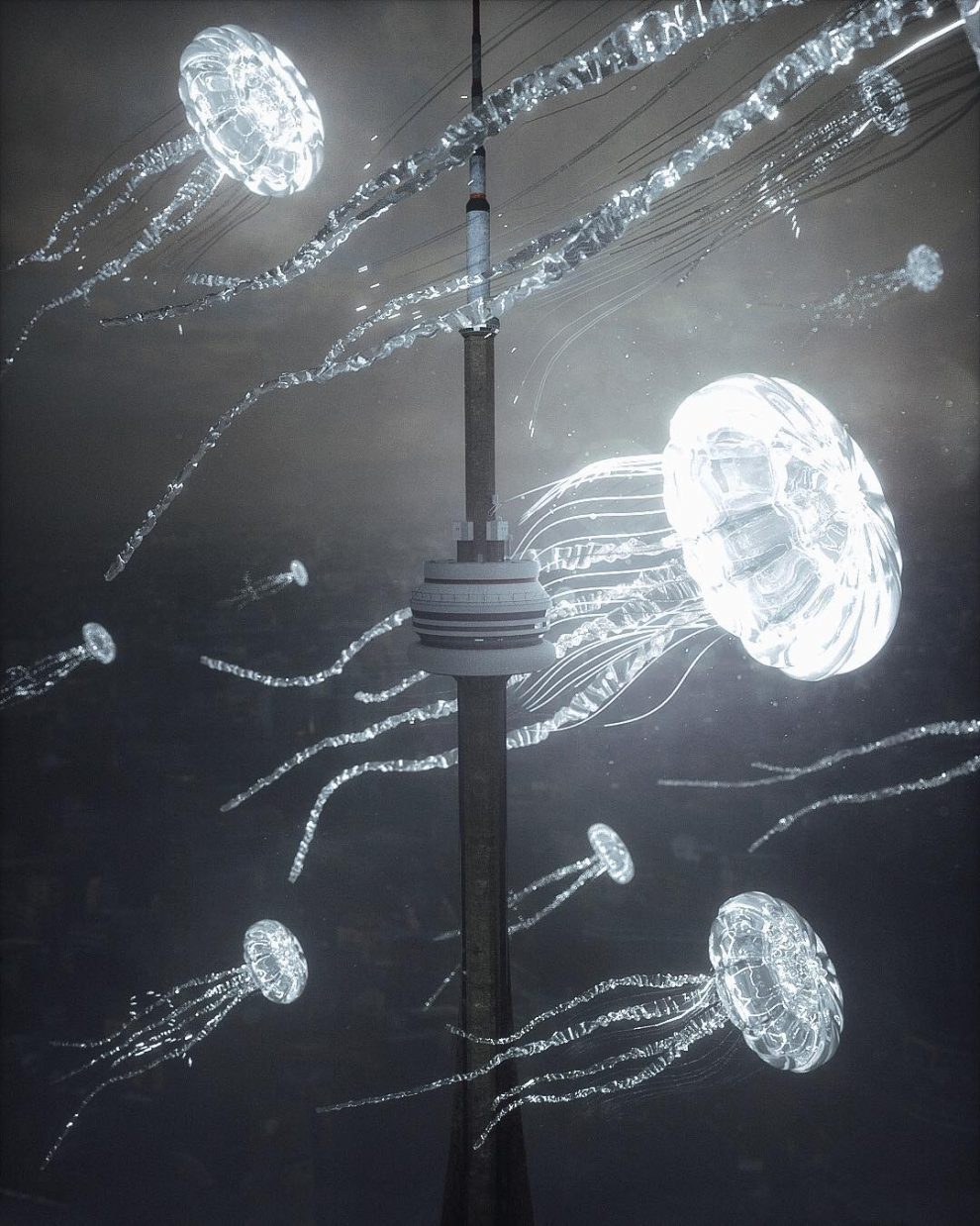 Amazing Cyberpunk And Post-Apocalyptic Urban Landscapes By Justin Leduc ...