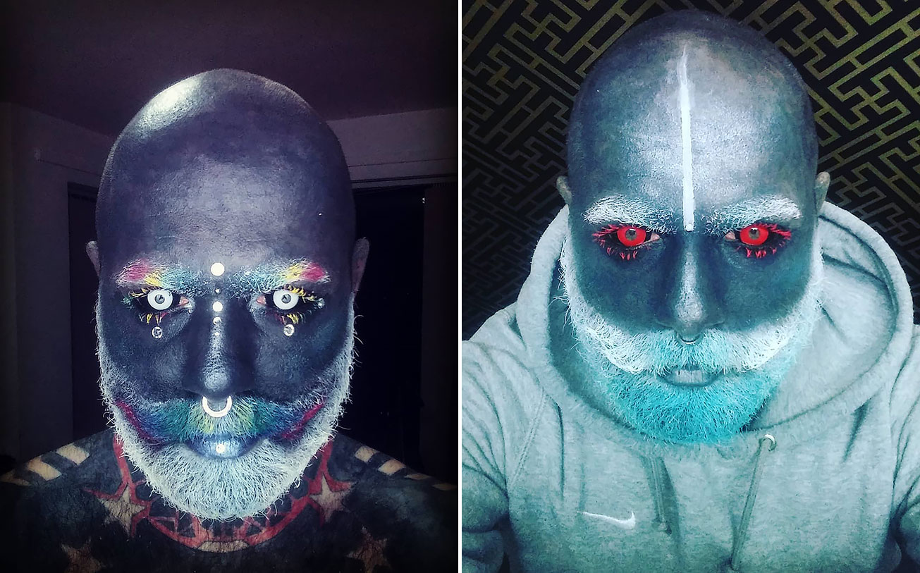 Fully Tattooed, This Young Polish Man Is A Real-Life White Walker ...
