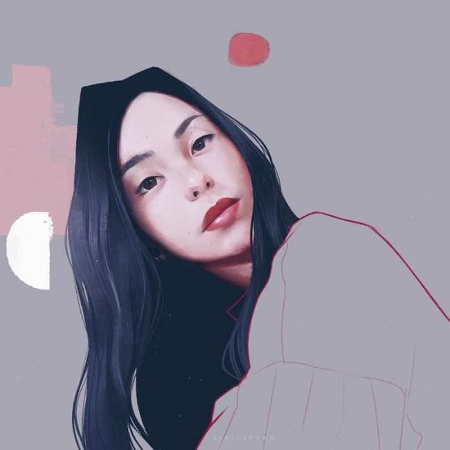 Inspiring Beautiful Illustrated Portraits By Janice Sung » Design You ...