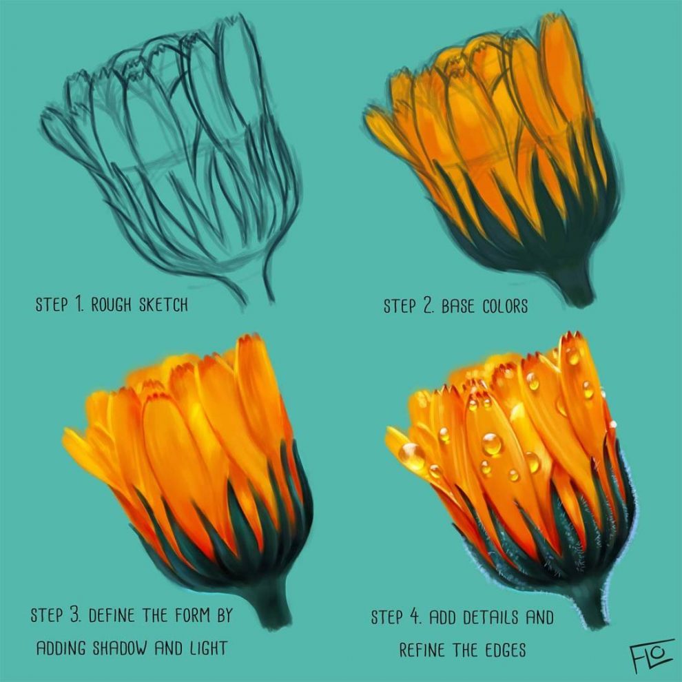 Digital Artist Shows You How Much Time She Takes To ‘Perfect’ Each ...