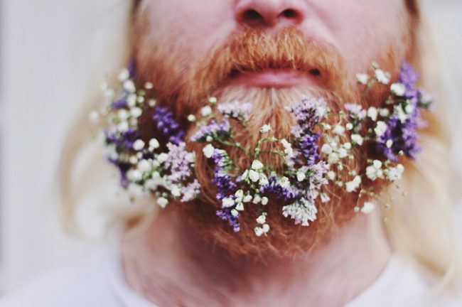 Men Have Started Decorating Their Beards With Flowers For Spring ...