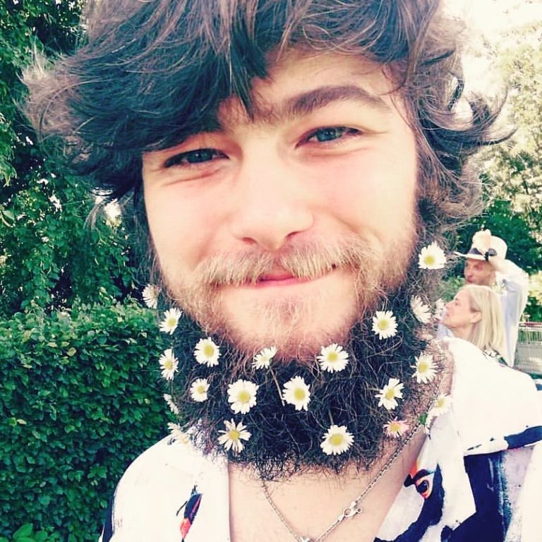 Men Have Started Decorating Their Beards With Flowers For Spring ...