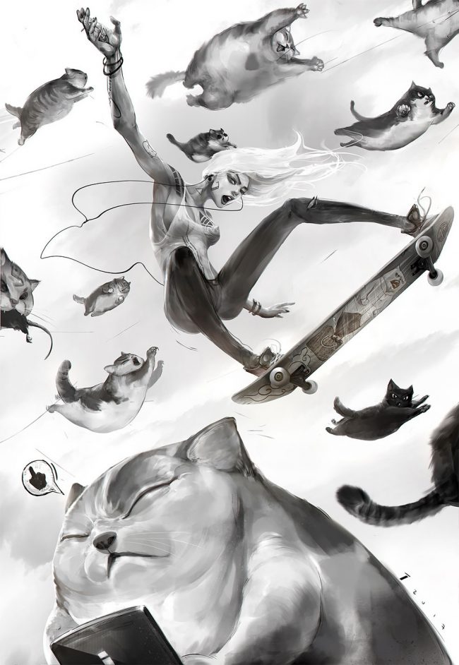 Malaysian Artist Ivan Tao Paints Subjects With Great Atmosphere To His ...