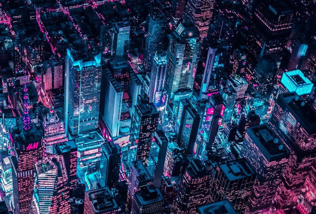 Xavier Portela Paints New York City With Hypnotic Neon “Glow” » Design ...