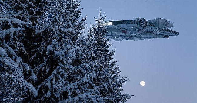 Gorgeous Photos Make Star Wars Toys Look Like Real, Life-Sized Ships ...