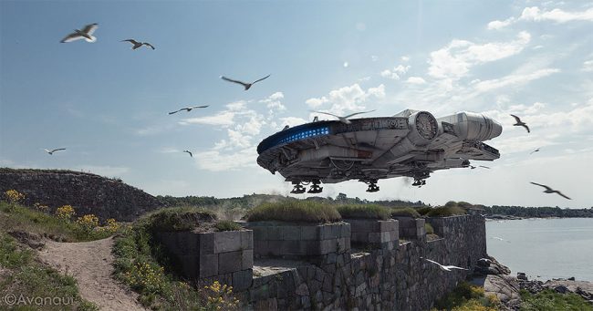 Gorgeous Photos Make Star Wars Toys Look Like Real, Life-Sized Ships ...