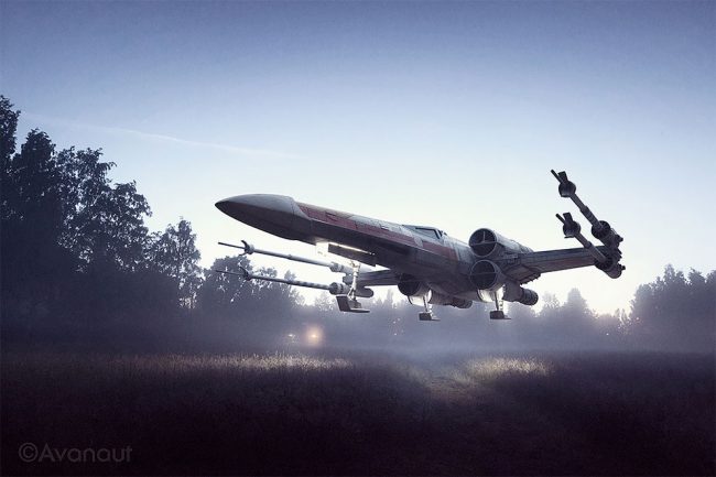 Gorgeous Photos Make Star Wars Toys Look Like Real, Life-Sized Ships ...