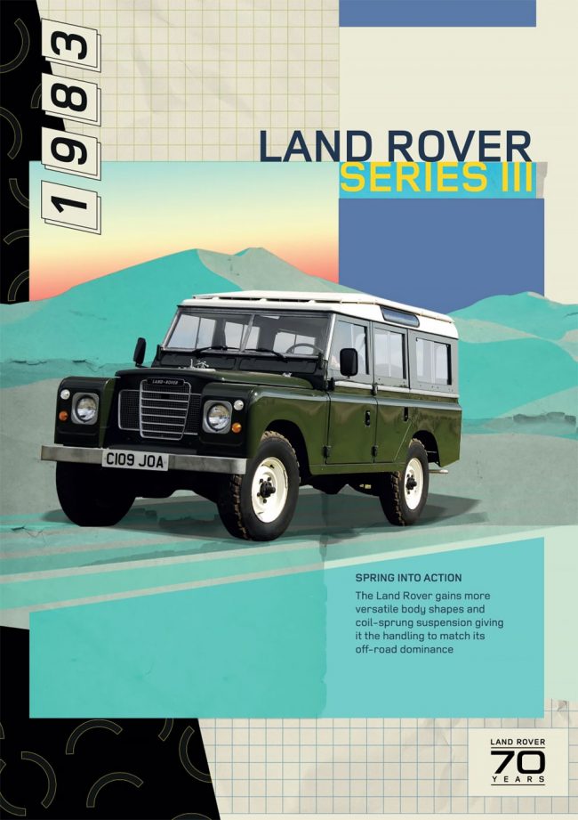 Land Rover Celebrates 70 Years With Stunning Poster Collection » Design ...