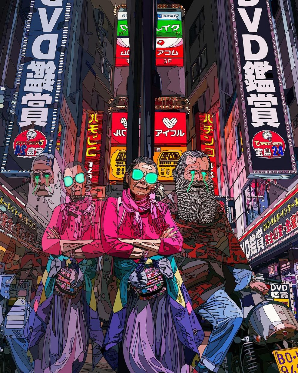“Our Future Is Now”: The Incredible Cyberpunk Illustrations Of Mad Dog ...
