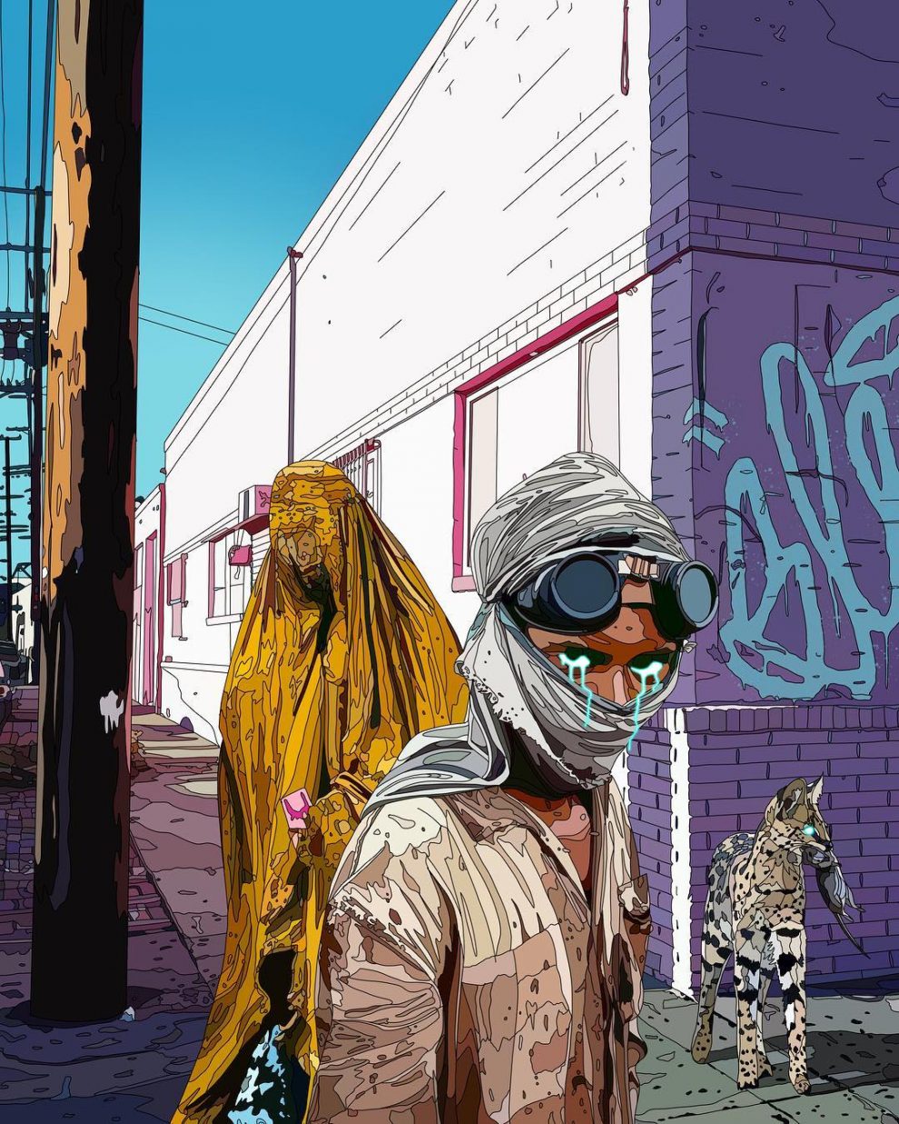 “Our Future Is Now”: The Incredible Cyberpunk Illustrations Of Mad Dog ...