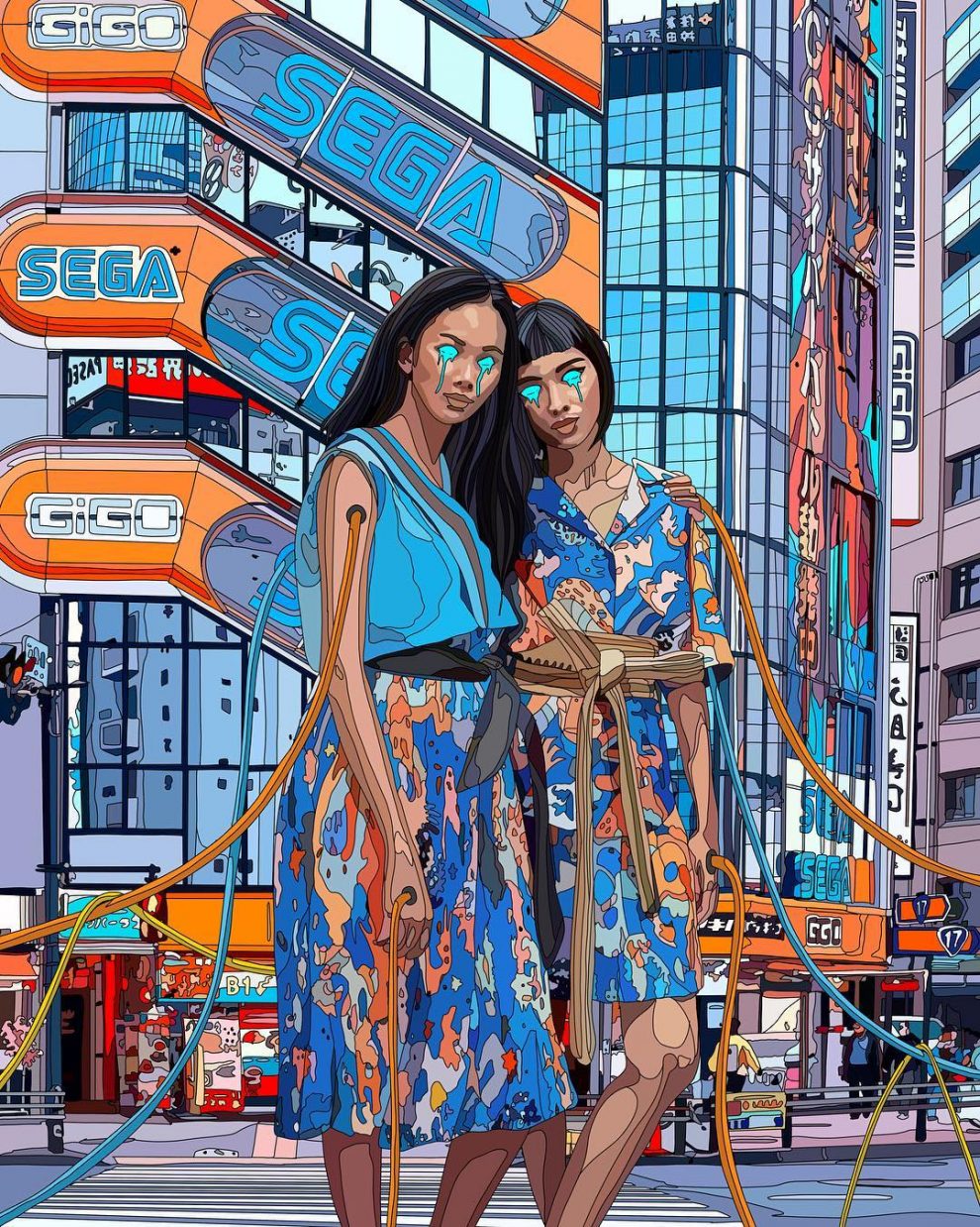 “Our Future Is Now”: The Incredible Cyberpunk Illustrations Of Mad Dog ...