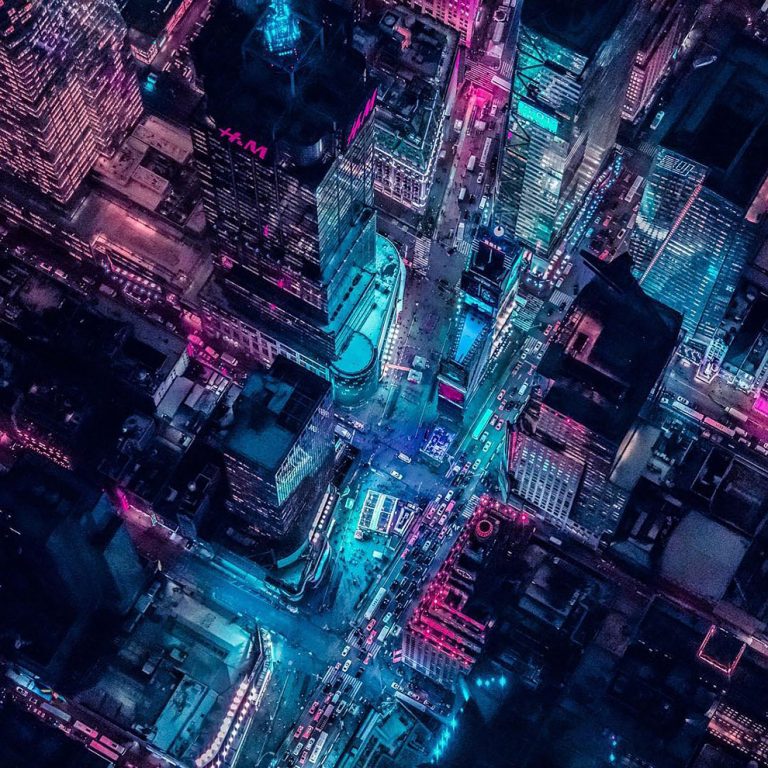 Xavier Portela Paints New York City With Hypnotic Neon “Glow” » Design ...