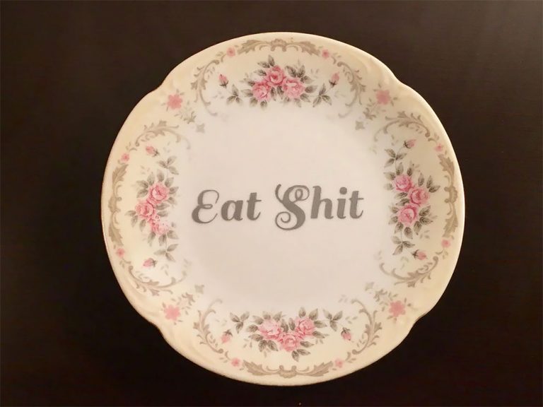 Offensive Plates To Insult Your Guests With Class » Design You Trust ...