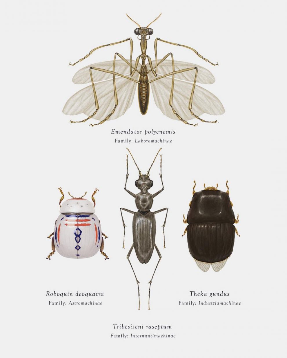 Artist Richard Wilkinson Mutates Insects To Resemble Star Wars ...