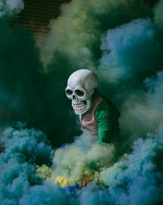 Skeleton of Color: Amazing Performance Art By Butch Locsin » Design You ...