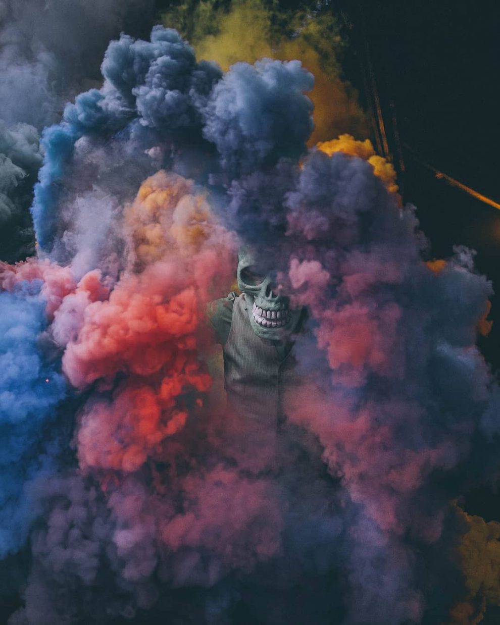 Skeleton of Color: Amazing Performance Art By Butch Locsin » Design You ...