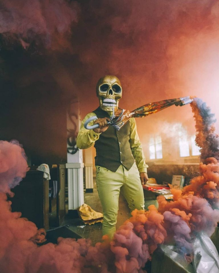 Skeleton of Color: Amazing Performance Art By Butch Locsin » Design You ...