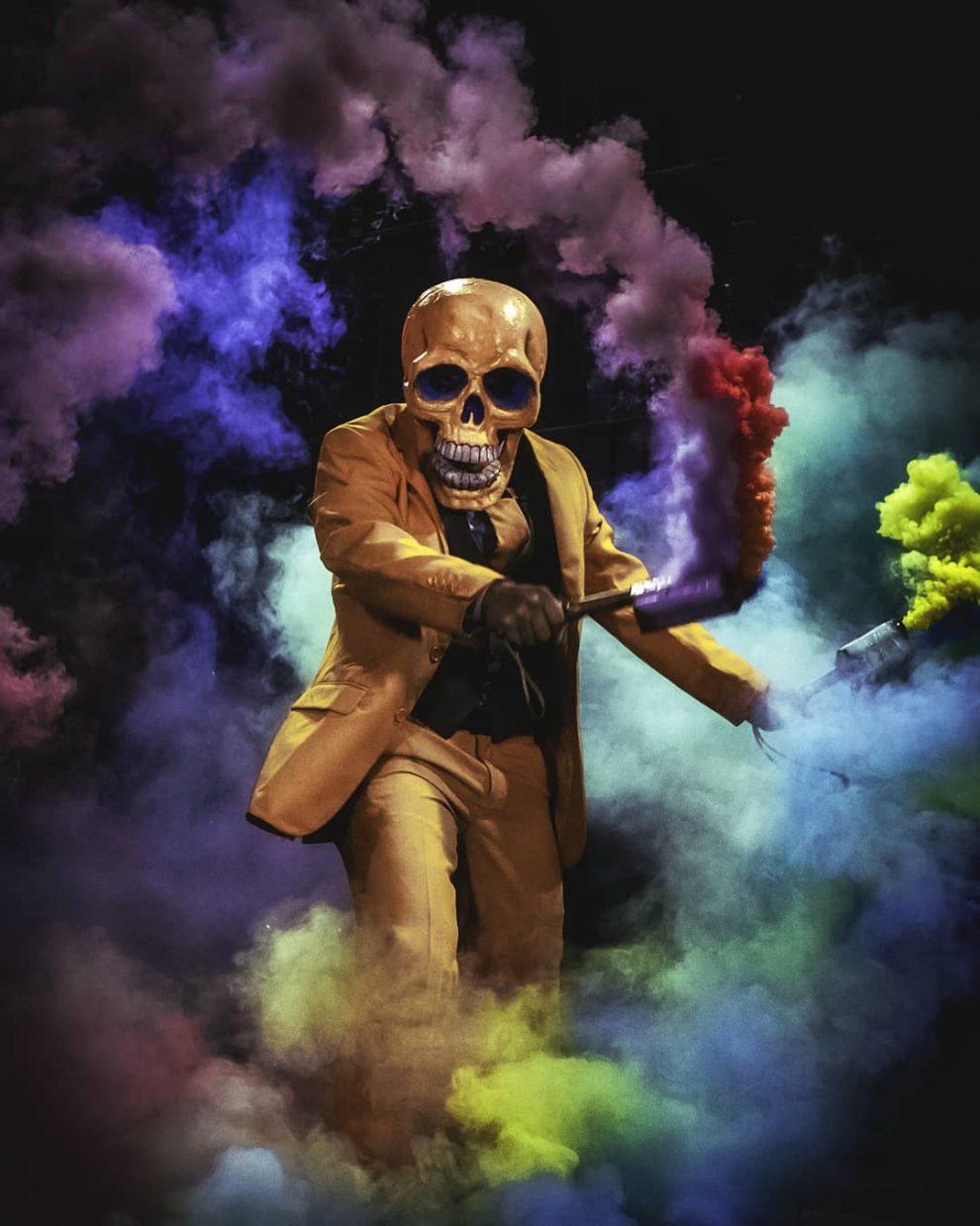 Skeleton of Color: Amazing Performance Art By Butch Locsin » Design You ...