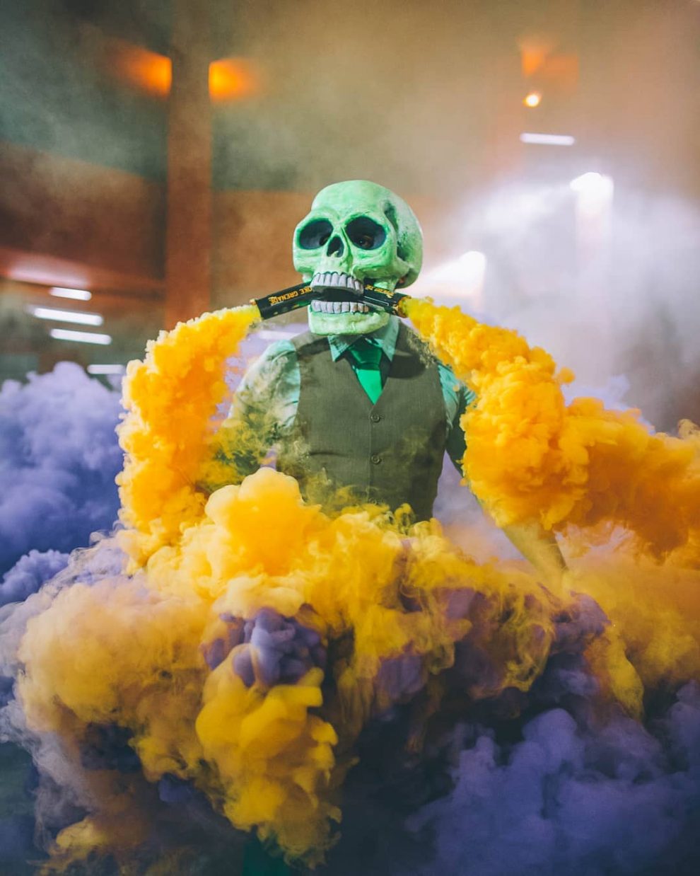 Skeleton of Color: Amazing Performance Art By Butch Locsin » Design You ...