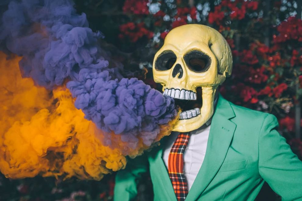 Skeleton of Color: Amazing Performance Art By Butch Locsin » Design You ...