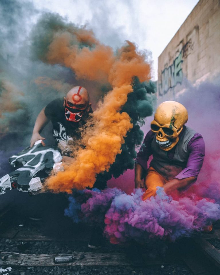 Skeleton of Color: Amazing Performance Art By Butch Locsin » Design You ...