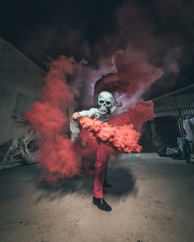 Skeleton of Color: Amazing Performance Art By Butch Locsin » Design You ...