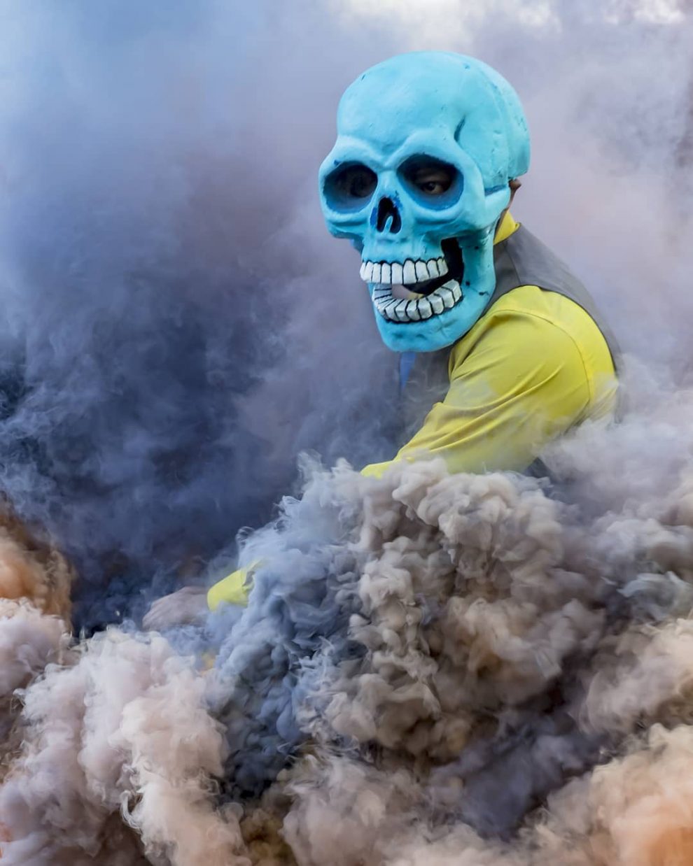 Skeleton of Color: Amazing Performance Art By Butch Locsin » Design You ...