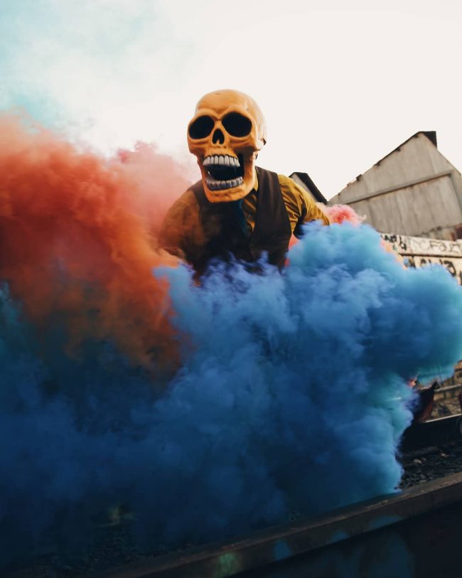 Skeleton of Color: Amazing Performance Art By Butch Locsin » Design You ...