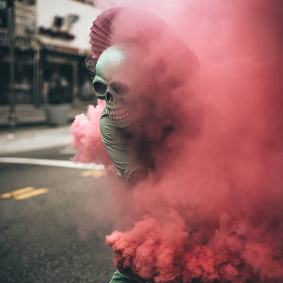 Skeleton of Color: Amazing Performance Art By Butch Locsin » Design You ...