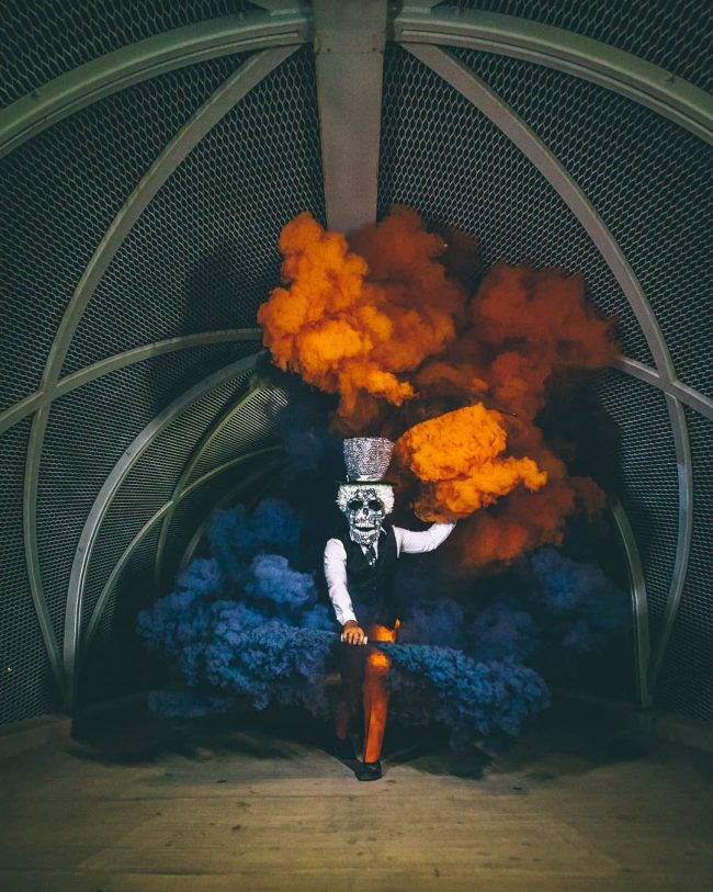 Skeleton of Color: Amazing Performance Art By Butch Locsin » Design You ...