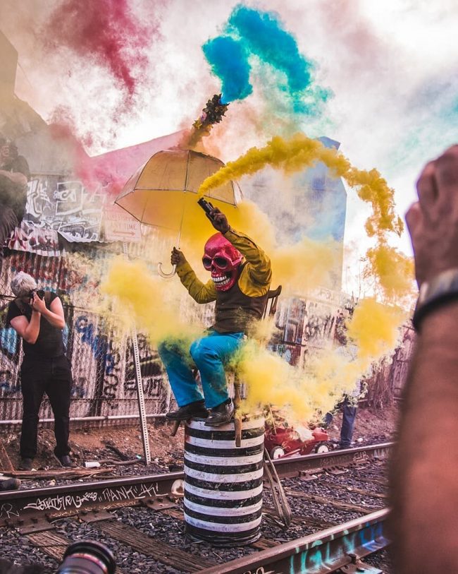 Skeleton of Color: Amazing Performance Art By Butch Locsin » Design You ...