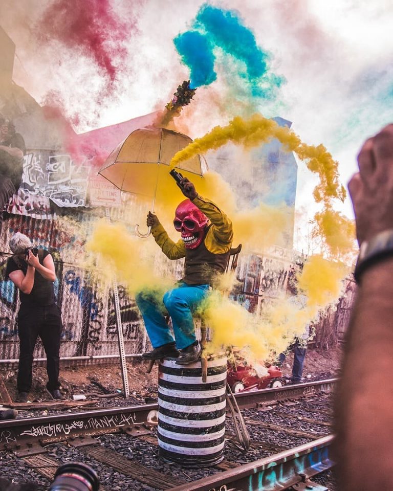 Skeleton of Color: Amazing Performance Art By Butch Locsin » Design You ...