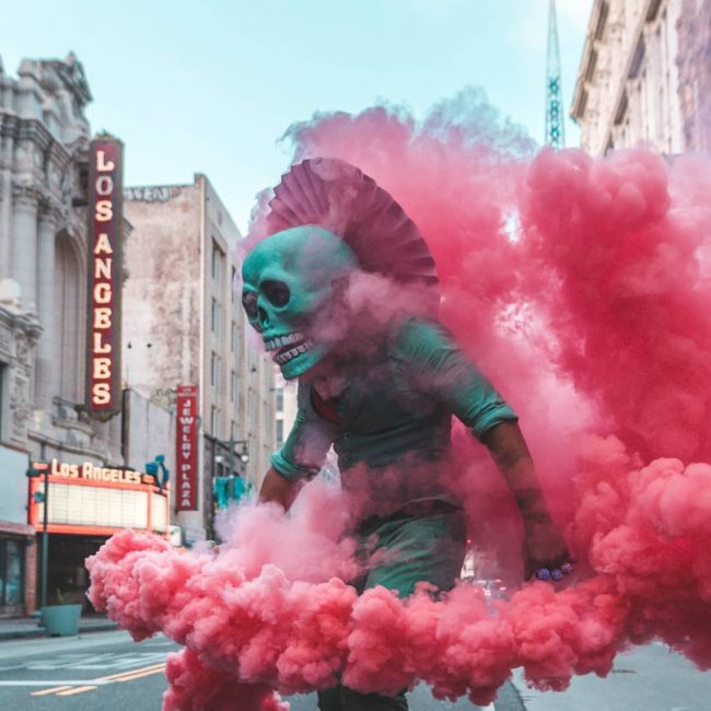 Skeleton of Color: Amazing Performance Art By Butch Locsin » Design You ...