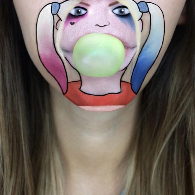Makeup Artist Turns Her Lips Into Cute Pop Culture Characters » Design ...