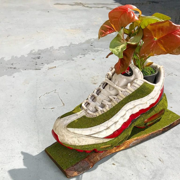 Artist Shoetree Creates Living, Breathing Sculptures From Old Nike ...