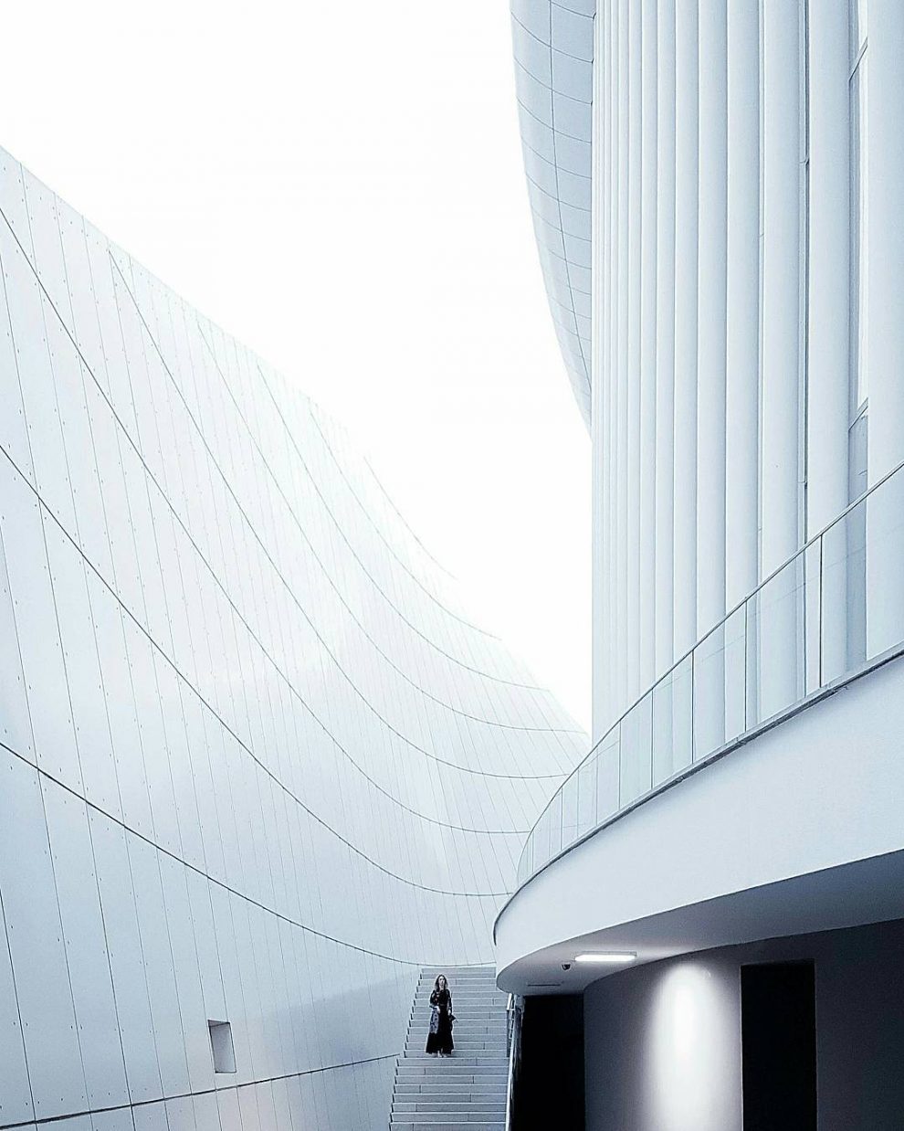 Photographer Captures Minimal Architecture Photos Sprinkled With Tiny ...