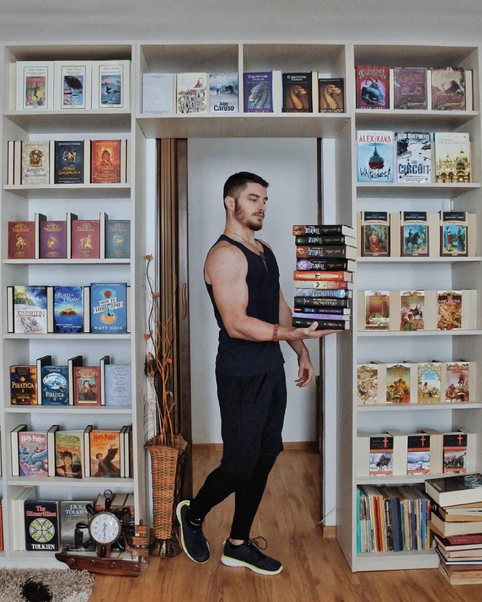 Book-Loving Guy Turns His Massive Library Into Art Space » Design You ...