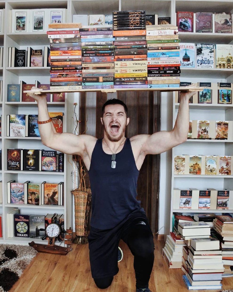 Book-Loving Guy Turns His Massive Library Into Art Space » Design You ...