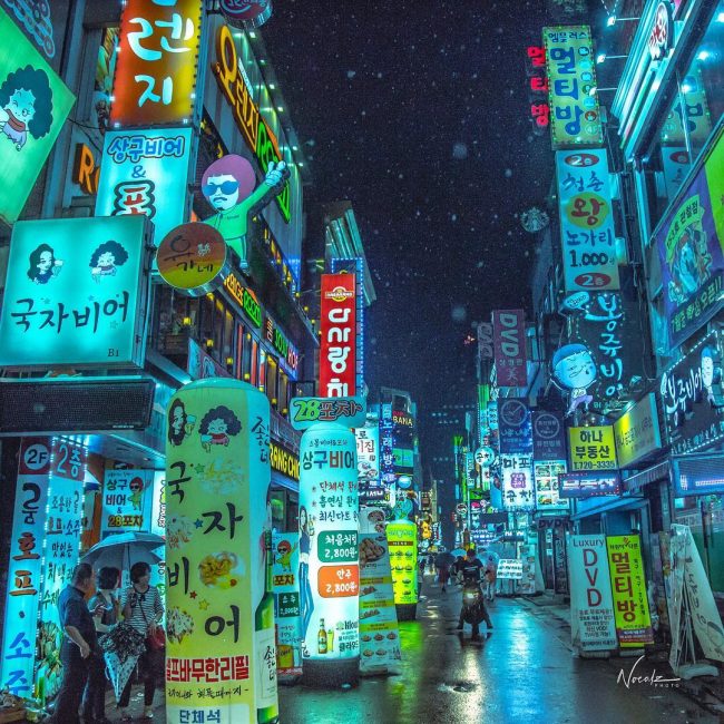 Seoul At Night In Neon-Noir Through The Lens Of Photographer Noe Alonzo ...