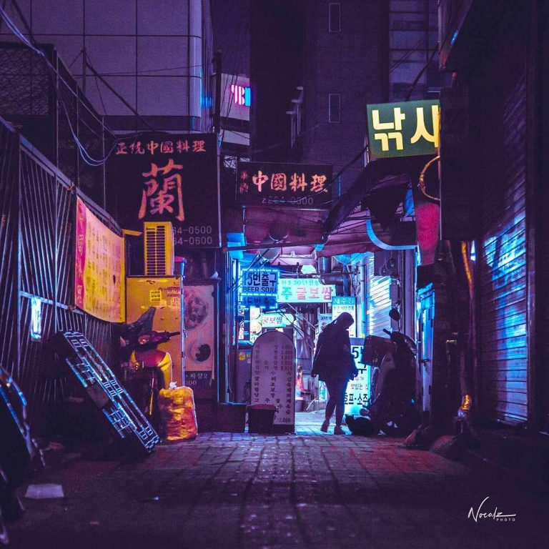 Seoul At Night In Neon-Noir Through The Lens Of Photographer Noe Alonzo ...
