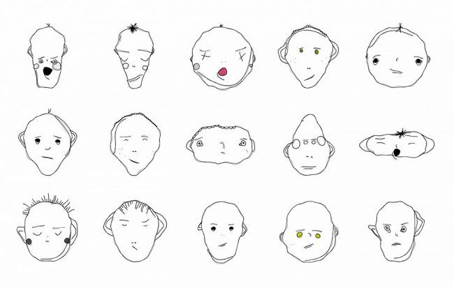 “Weird Faces”: An Algorithm Based Project That Creates An Infinite ...