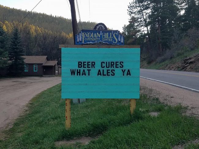 Someone In Colorado Is Putting Up The Funniest Signs Ever » Design You ...