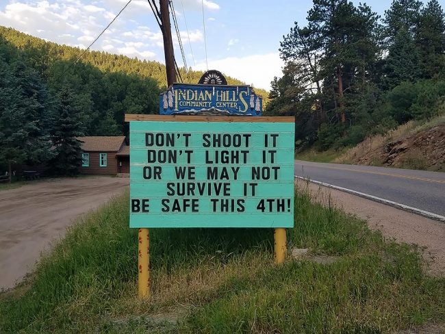 Someone In Colorado Is Putting Up The Funniest Signs Ever » Design You ...